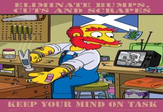 22 Simpsons Safety Posters - Gallery | eBaum's World