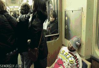 30 Bizarre Things Seen On The Subway - Wtf Gallery | eBaum's World