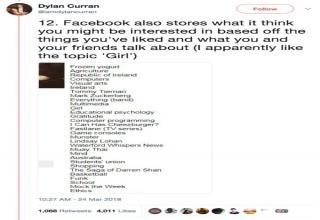 The Shocking Amount of Data Google and Facebook Actually Have - Funny ...