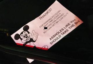 32 Passive Aggressive Parking Notes - Funny Gallery | eBaum's World