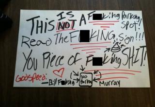 32 Passive Aggressive Parking Notes - Funny Gallery | eBaum's World