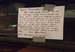 32 Windshield Notes Left By Angry People - Funny Gallery | eBaum's World