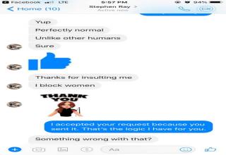 Woman Accepts Friend Request From A Random Dude, He Instantly Goes ...