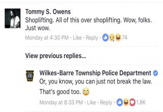 Small Town Police Force Has The Best Facebook Comebacks - Funny Gallery ...