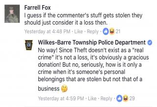 Small Town Police Force Has The Best Facebook Comebacks - Funny Gallery ...