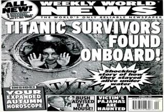 23 Ridiculous Covers From The Weekly World News Tabloid - Funny Gallery ...