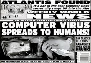23 Ridiculous Covers From The Weekly World News Tabloid - Funny Gallery ...
