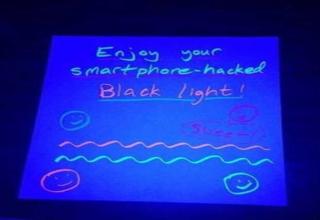 Easy Way To Make Your Phone A Black Light - Ftw Gallery | eBaum's World