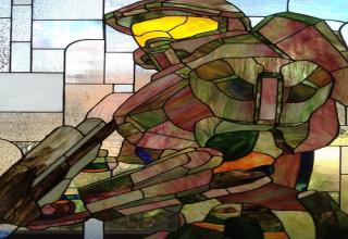 31 Stained Glass Artworks For the Reverent Nerd - Gaming Gallery ...